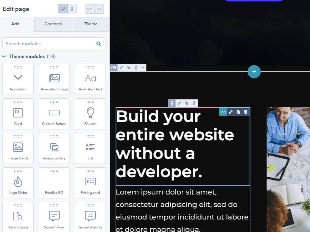 Interactive Theme by Drive Web Studio